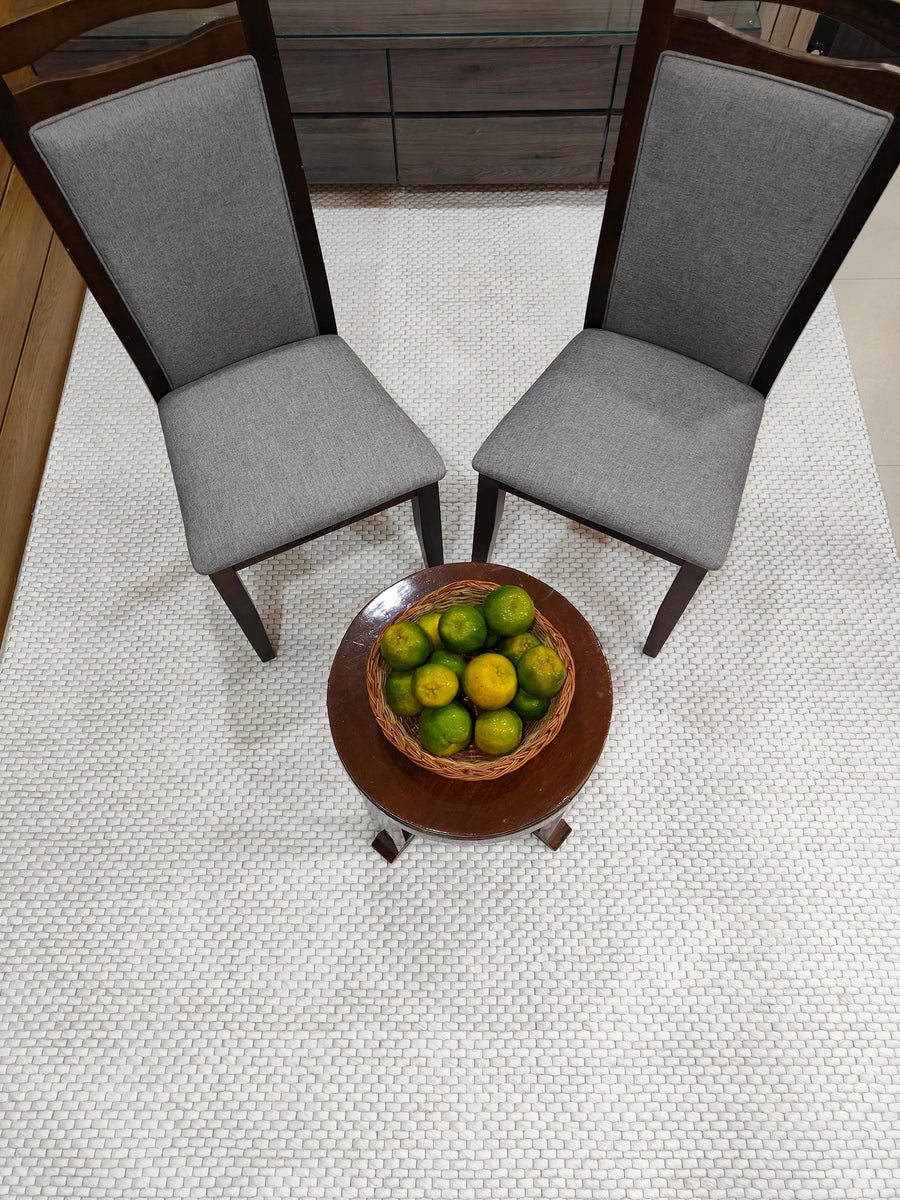 Pure New Zealand Wool white floor rug – All Modern Design